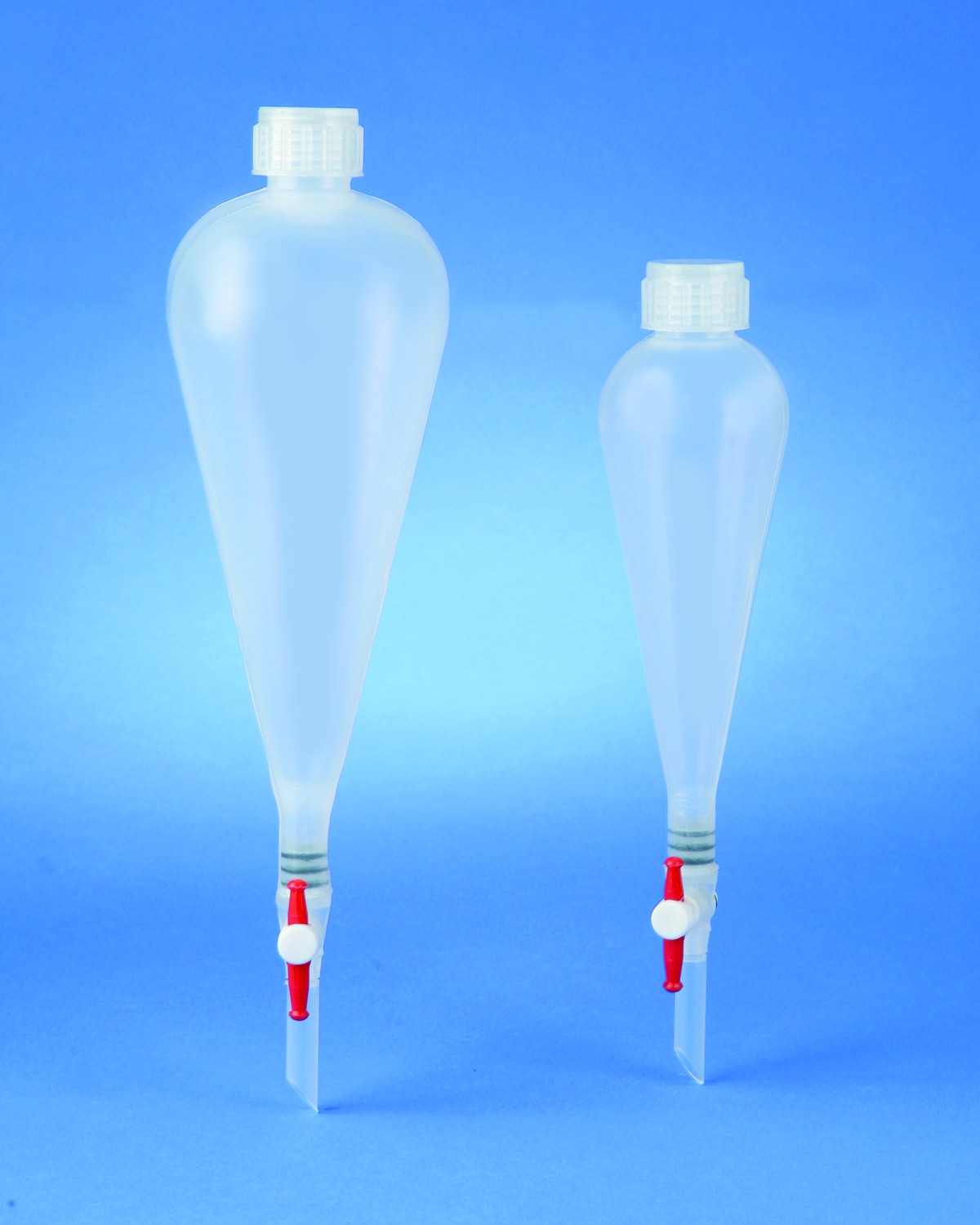 Bel-Art Polypropylene 250ml Squibb Pear-Shaped Separatory Funnel | | Default Store View