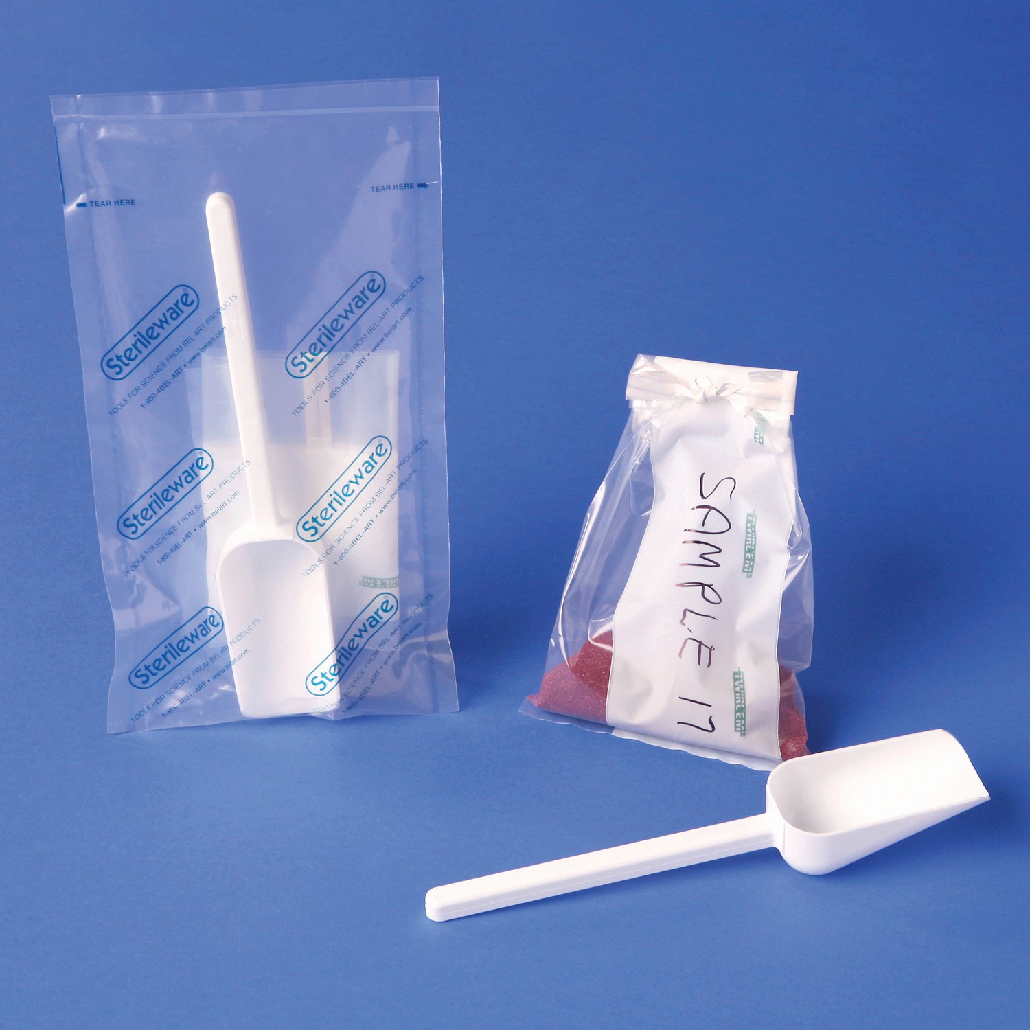 Bel-Art H36910-0000 Sterileware Scoop an’ Bag Sampler; 60ml (2oz ...