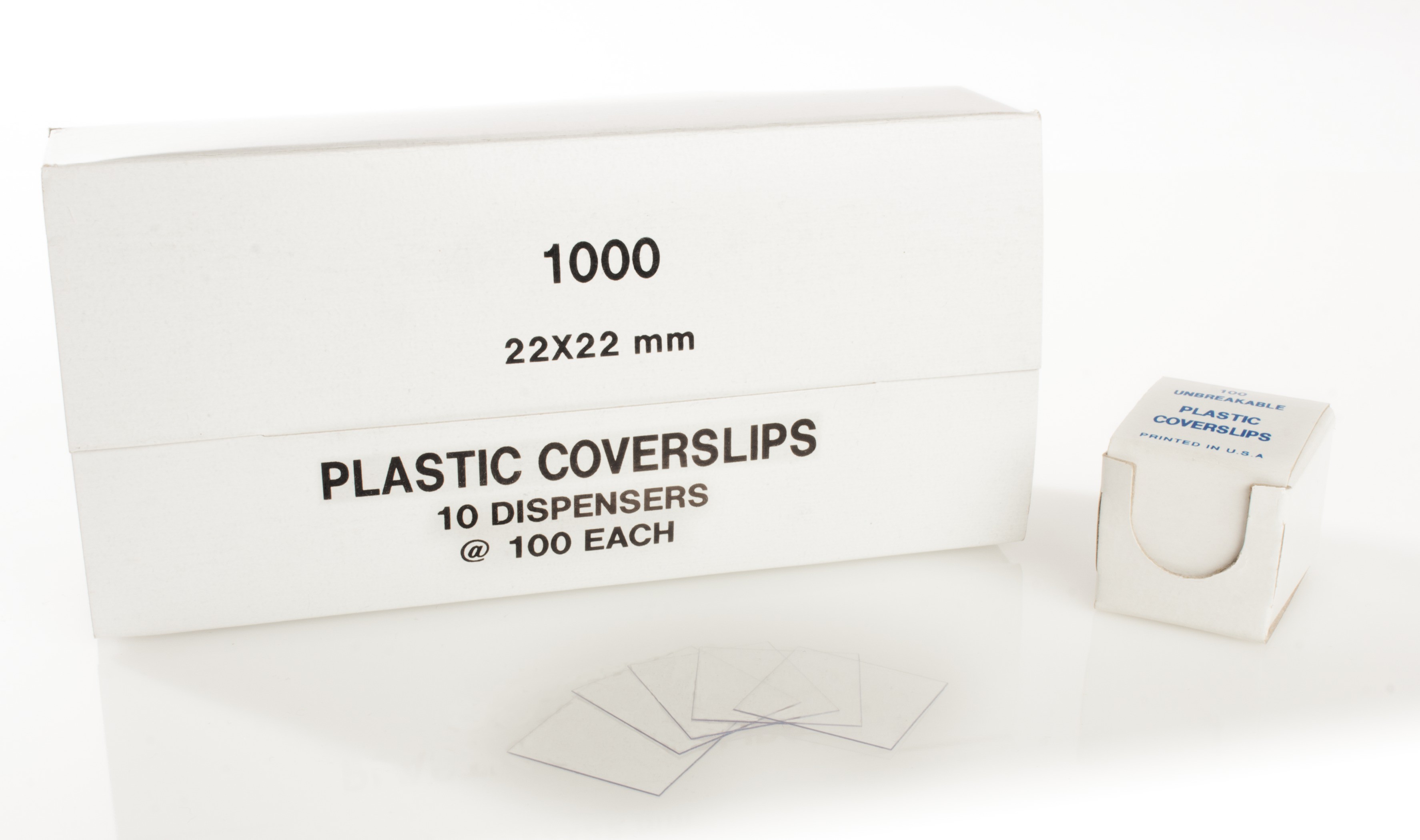 Plastic Microscope Cover Slips | | Default Store View