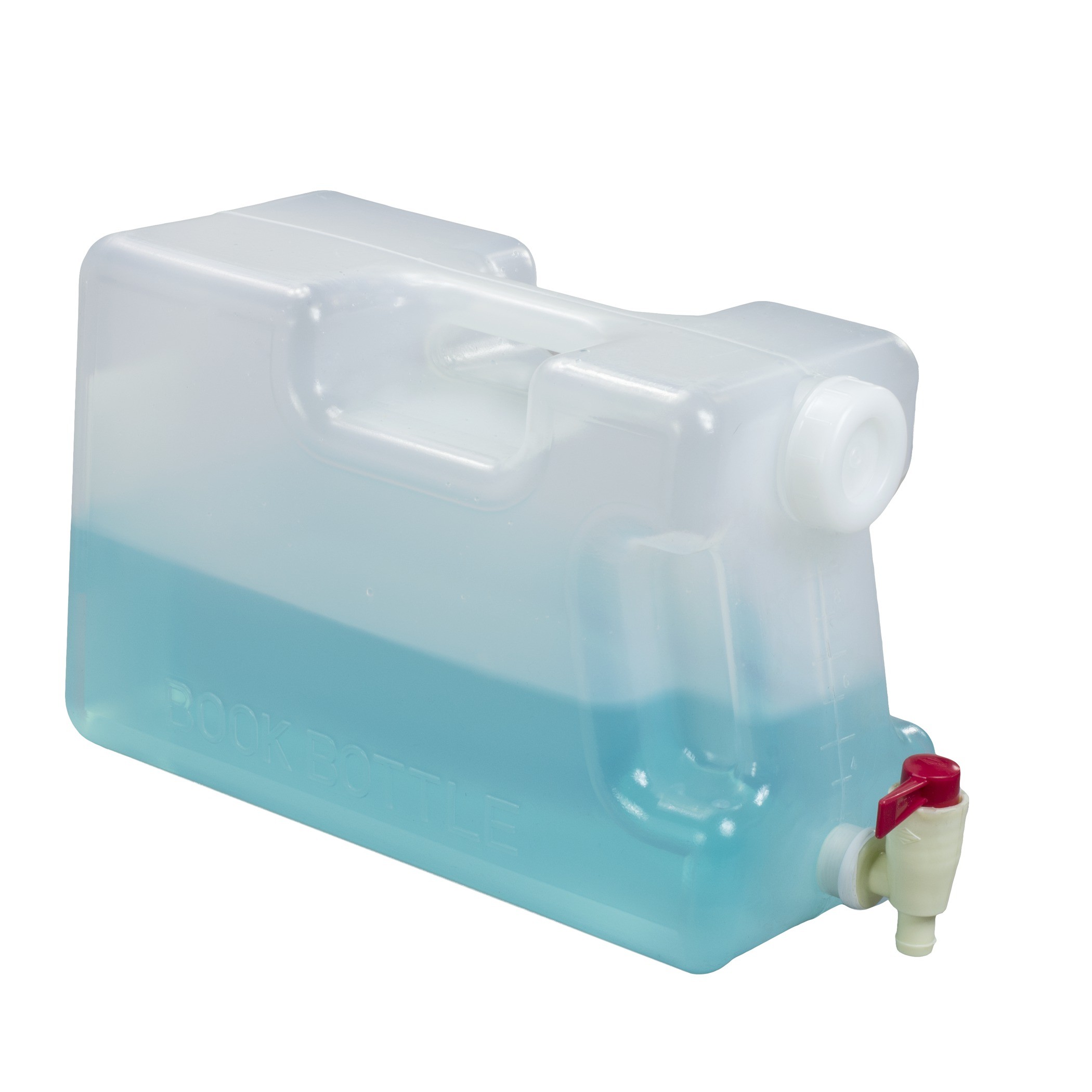 SP Bel-Art | SP Bel-Art Polypropylene Book Bottle with Spigot; 10 ...