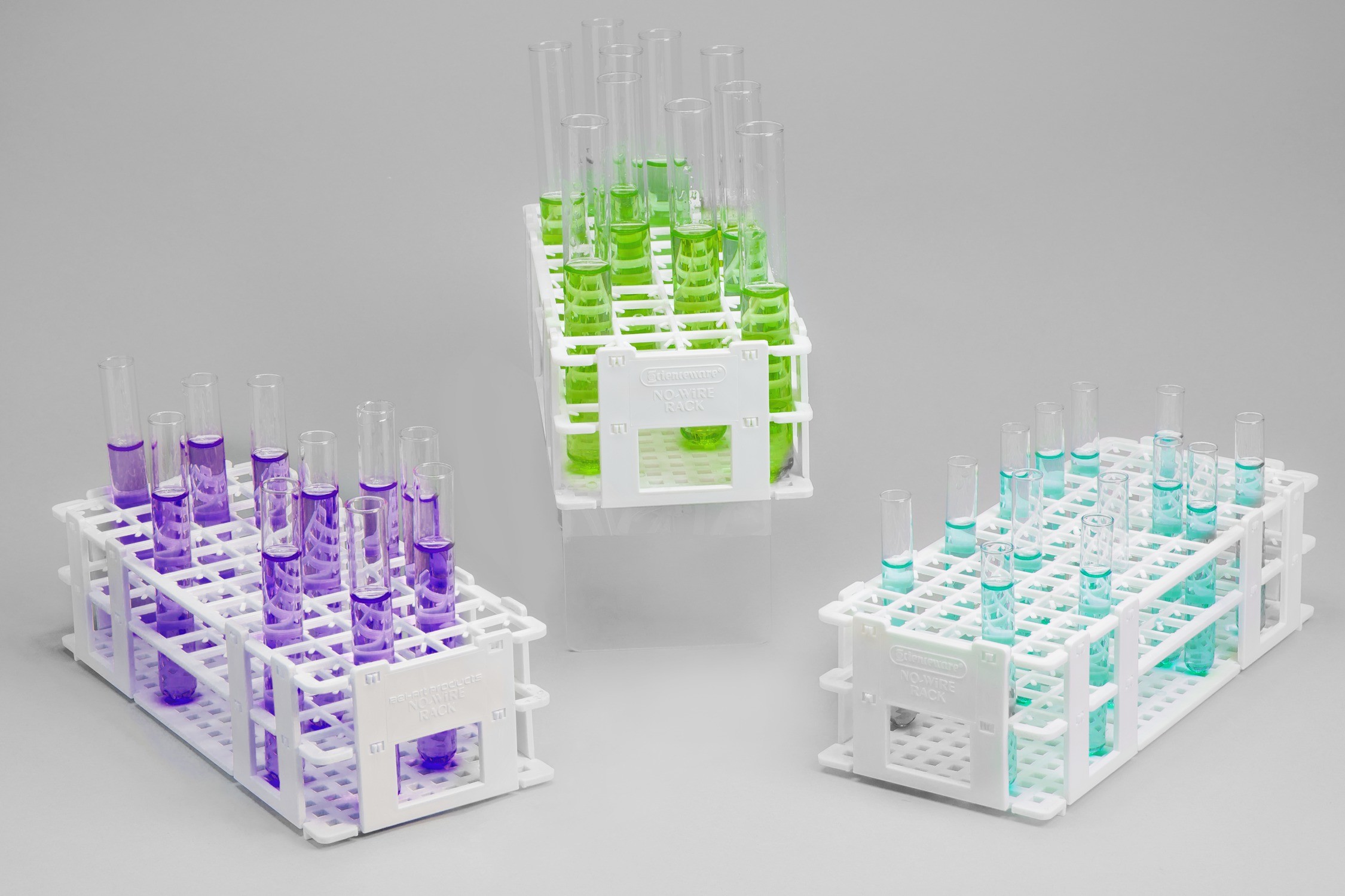 No-Wire Submersible Plastic Test Tube Grip Racks | SP Scienceware