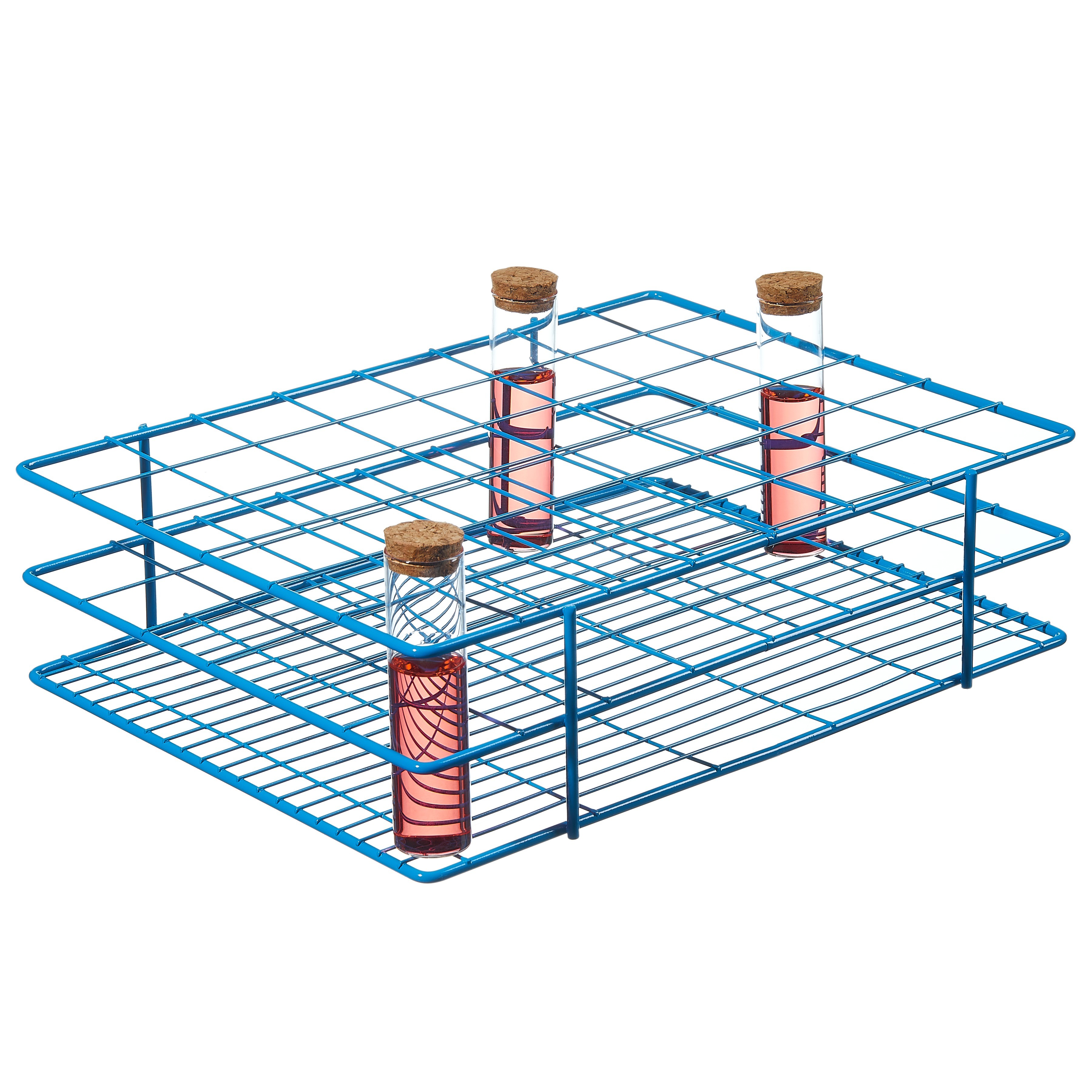SP Bel-Art | Poxygrid Test Tube Rack; For 30-40mm Tubes, 48 Places ...