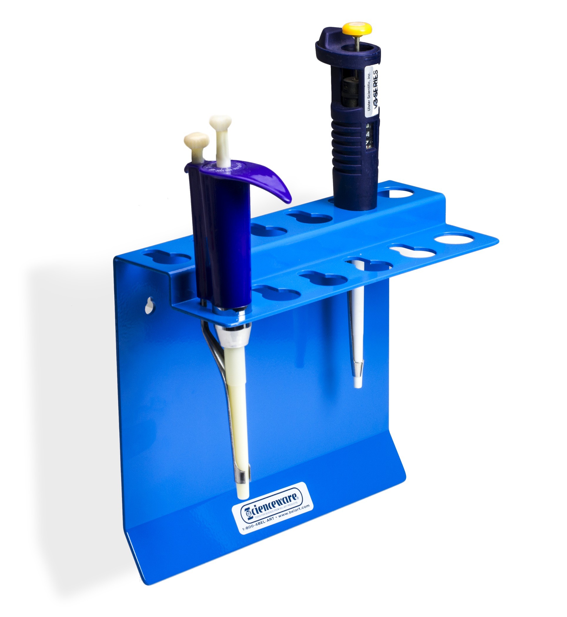 SP Bel-Art | SP Bel-Art Poxygrid Aluminum Microliter Pipettor Rack for ...