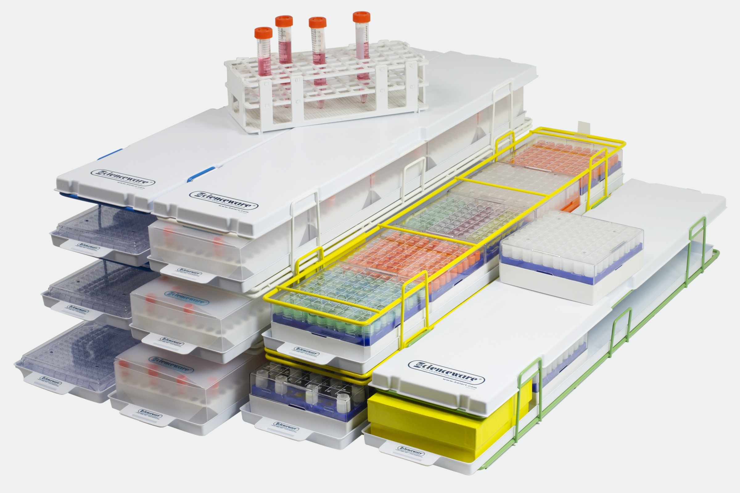 SP Bel-Art | Modular Ultra-Low 5 Box Freezer Racks | SP Bel-Art