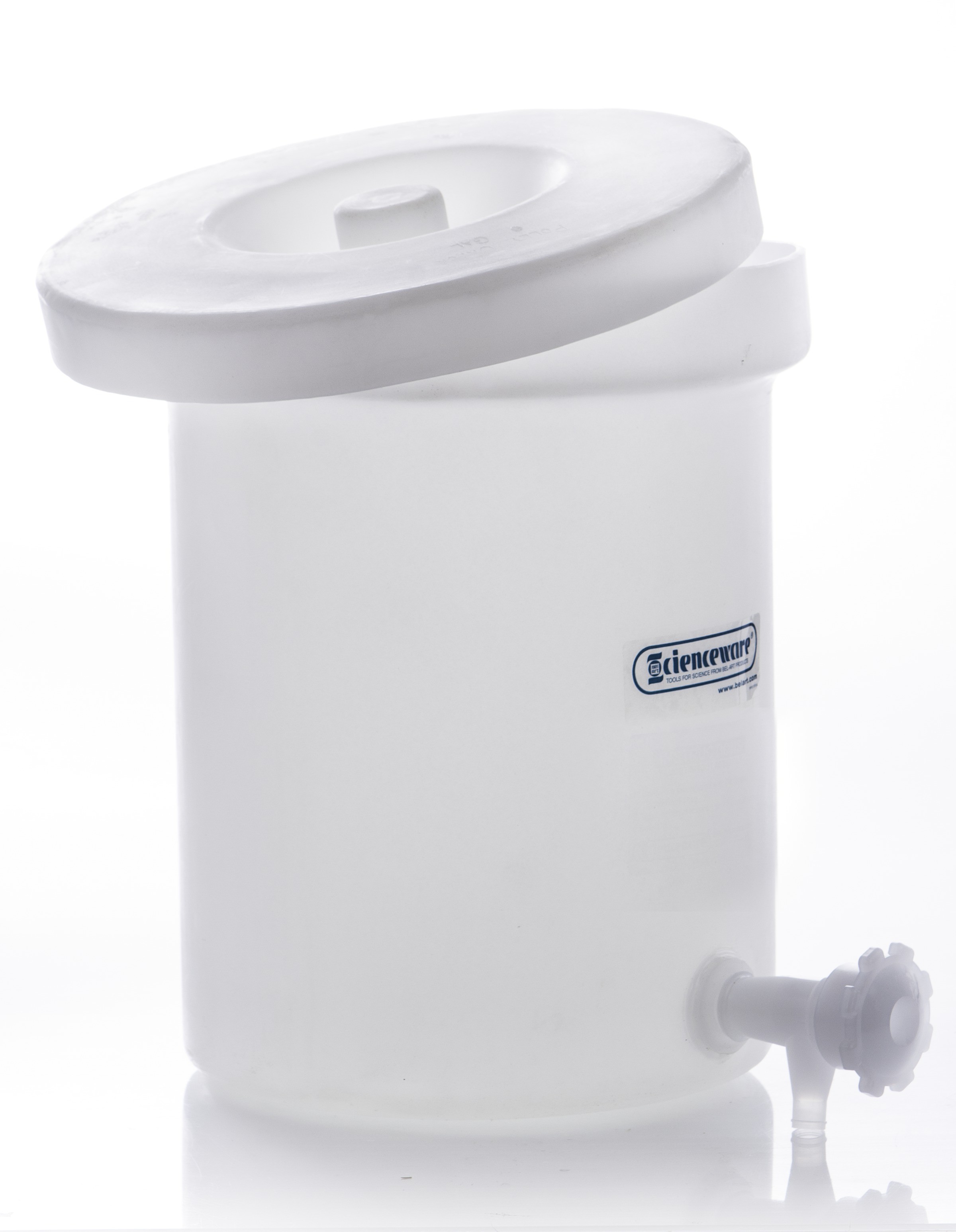 SP Bel-Art | SP Bel-Art Polly-Crock Polyethylene Tank with Lid and ...