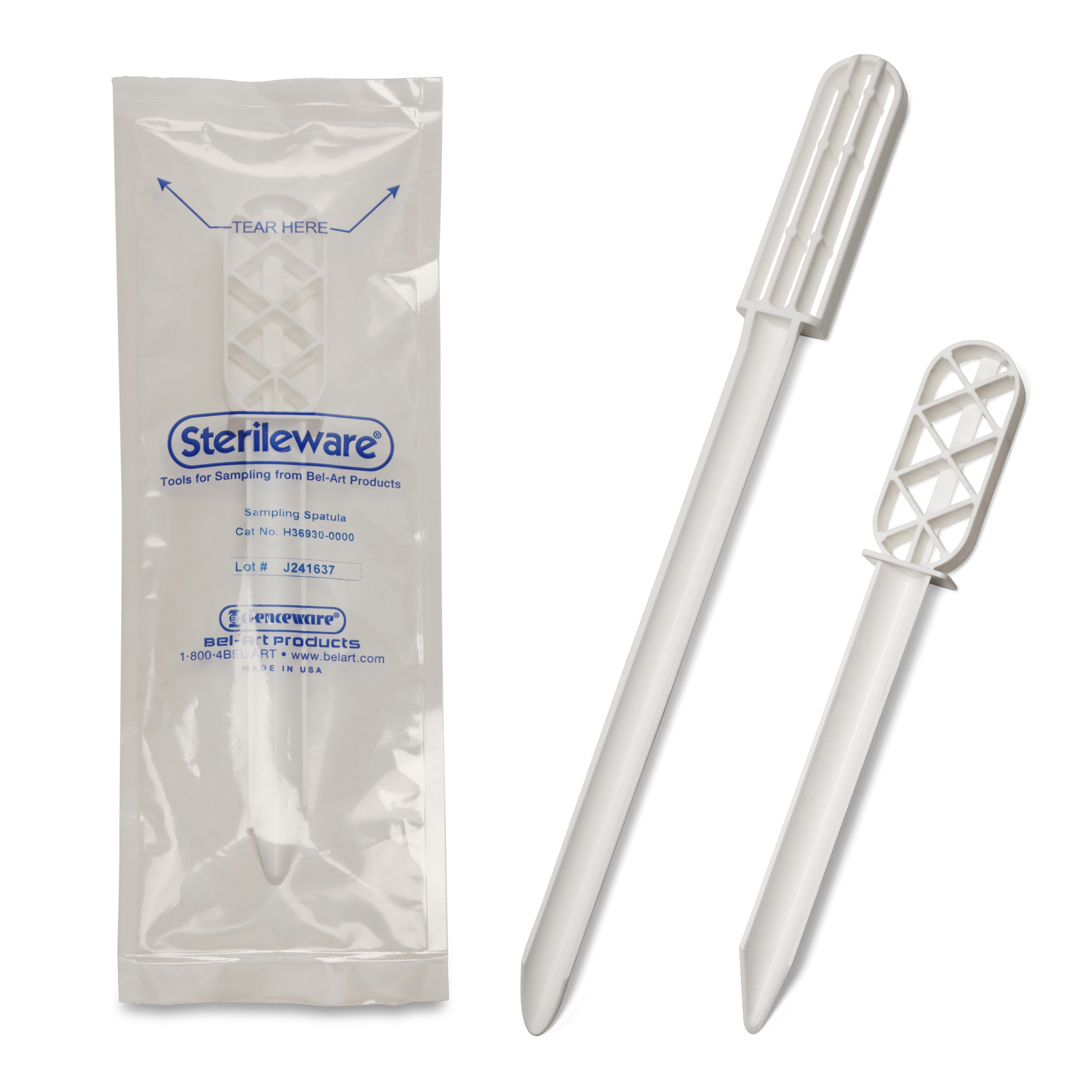 SP Bel-Art | Sterileware Sampling Spatulas | SP Bel-Art