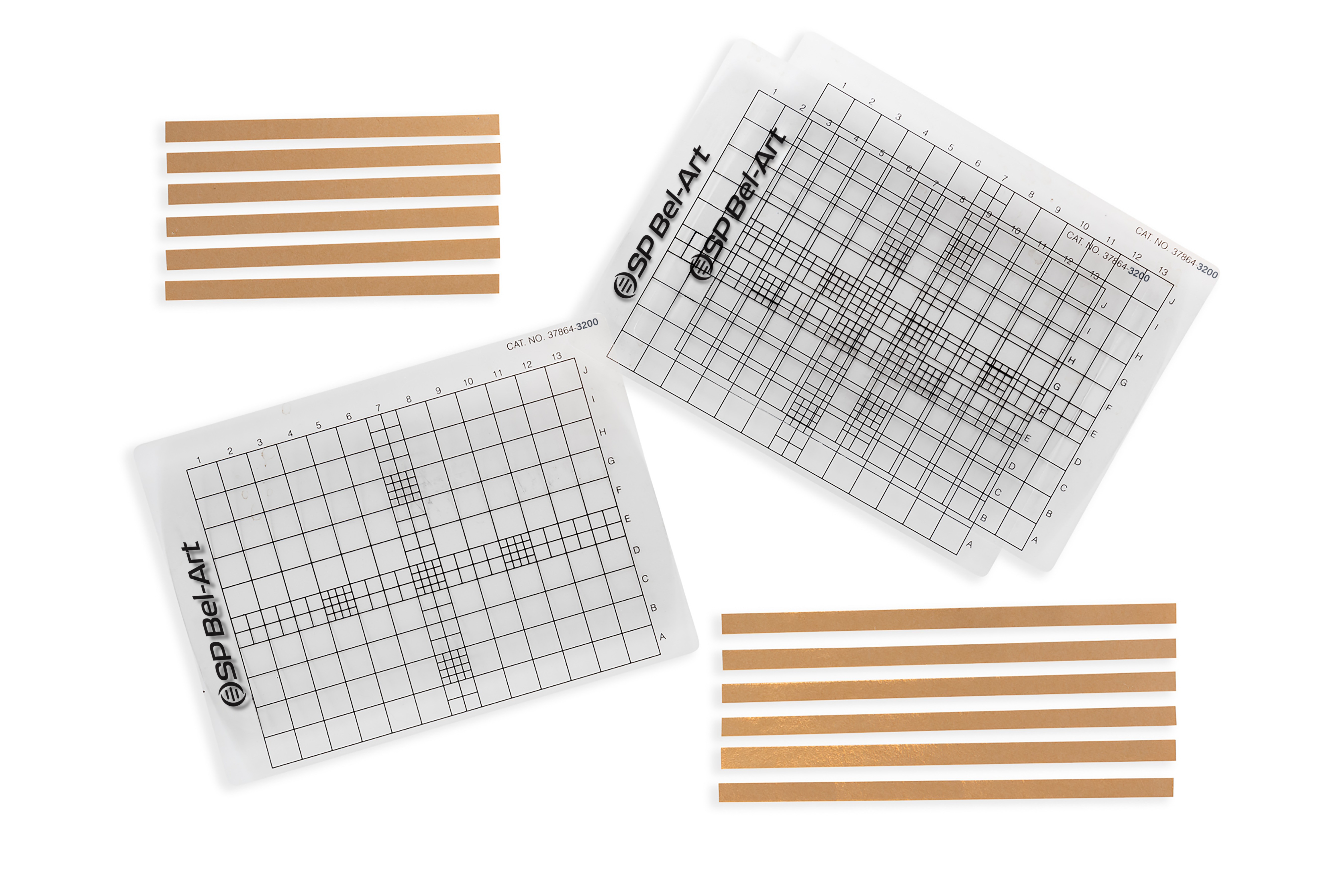 SP Bel-Art | Counting Grids for Mini LED Light Box (3) | SP Bel-Art