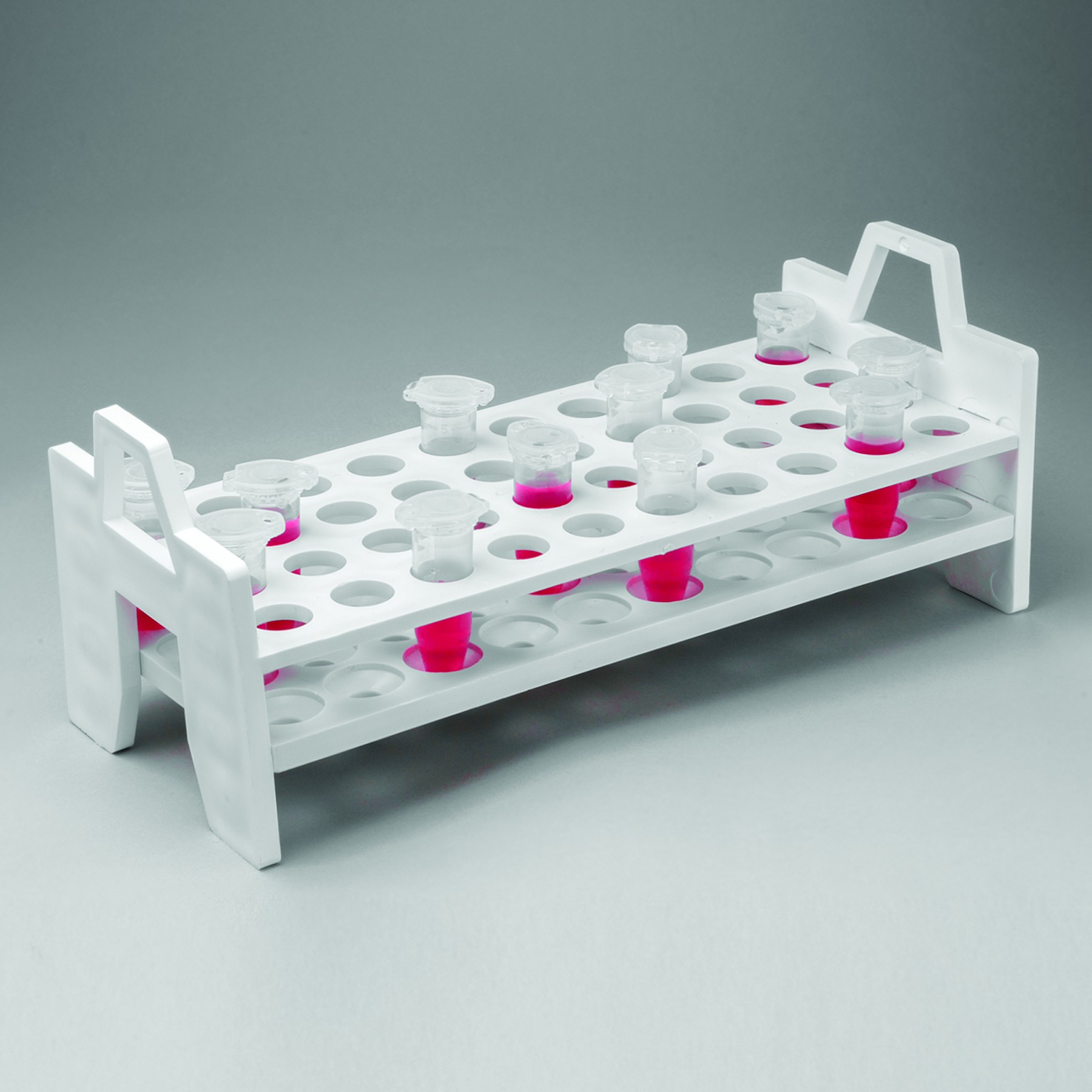 Bel-Art Centrifuge Tube Rack; For 5ml or 13-16mm Tubes, 40 Places | SP ...